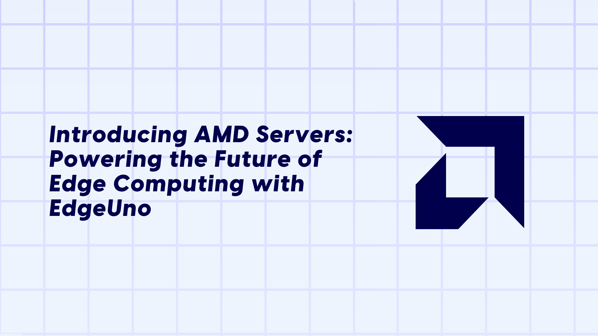 AMD Servers now available